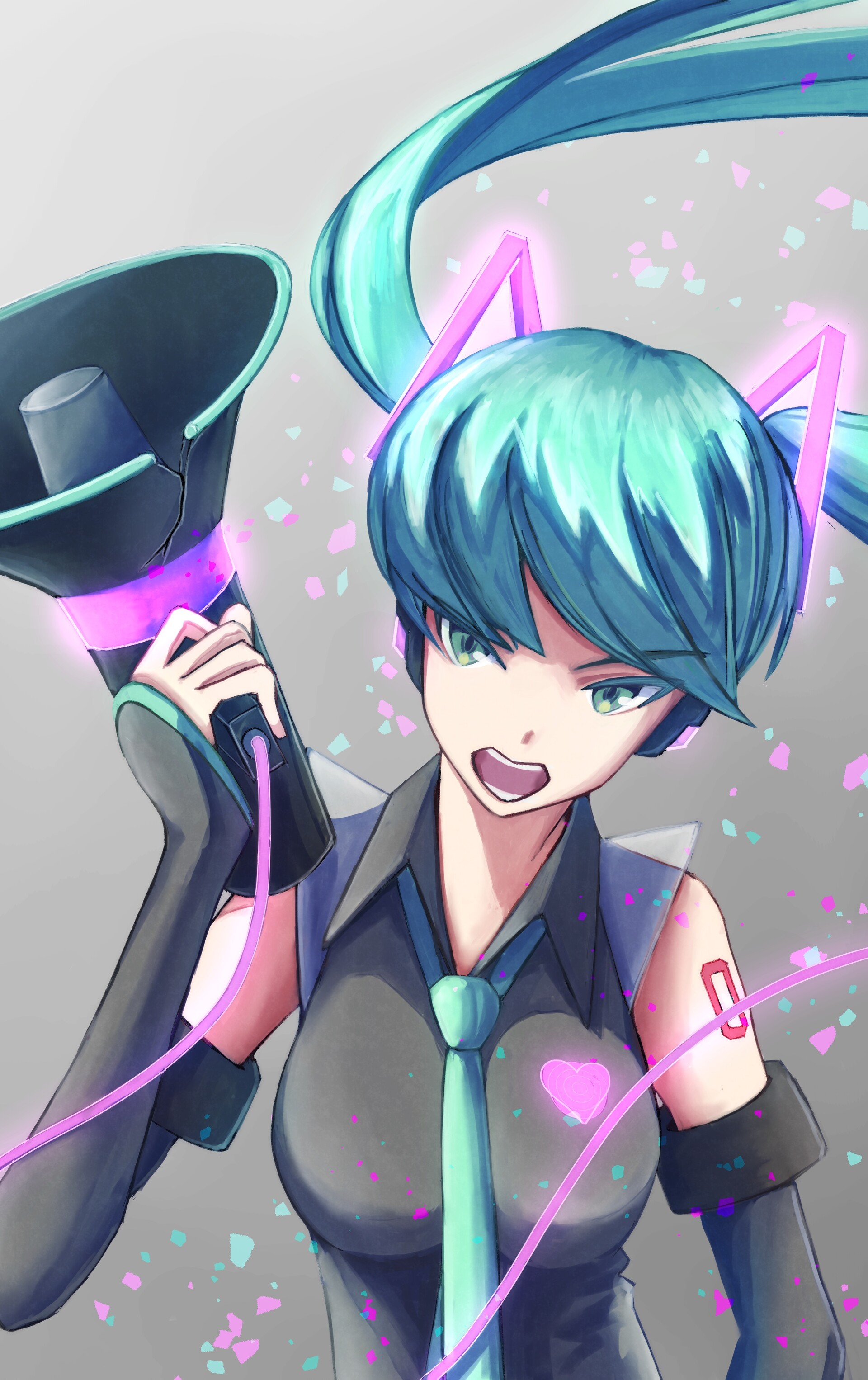 ArtStation - Hatsune Miku "恋は戦争"