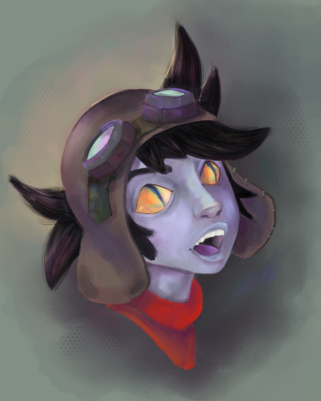 ArtStation - Blake portrait study