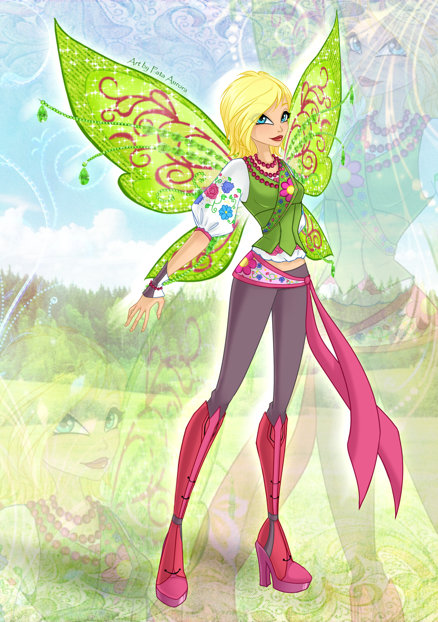 Ukrainian Fairy by Fata Aurora : r/ImaginaryFaeries