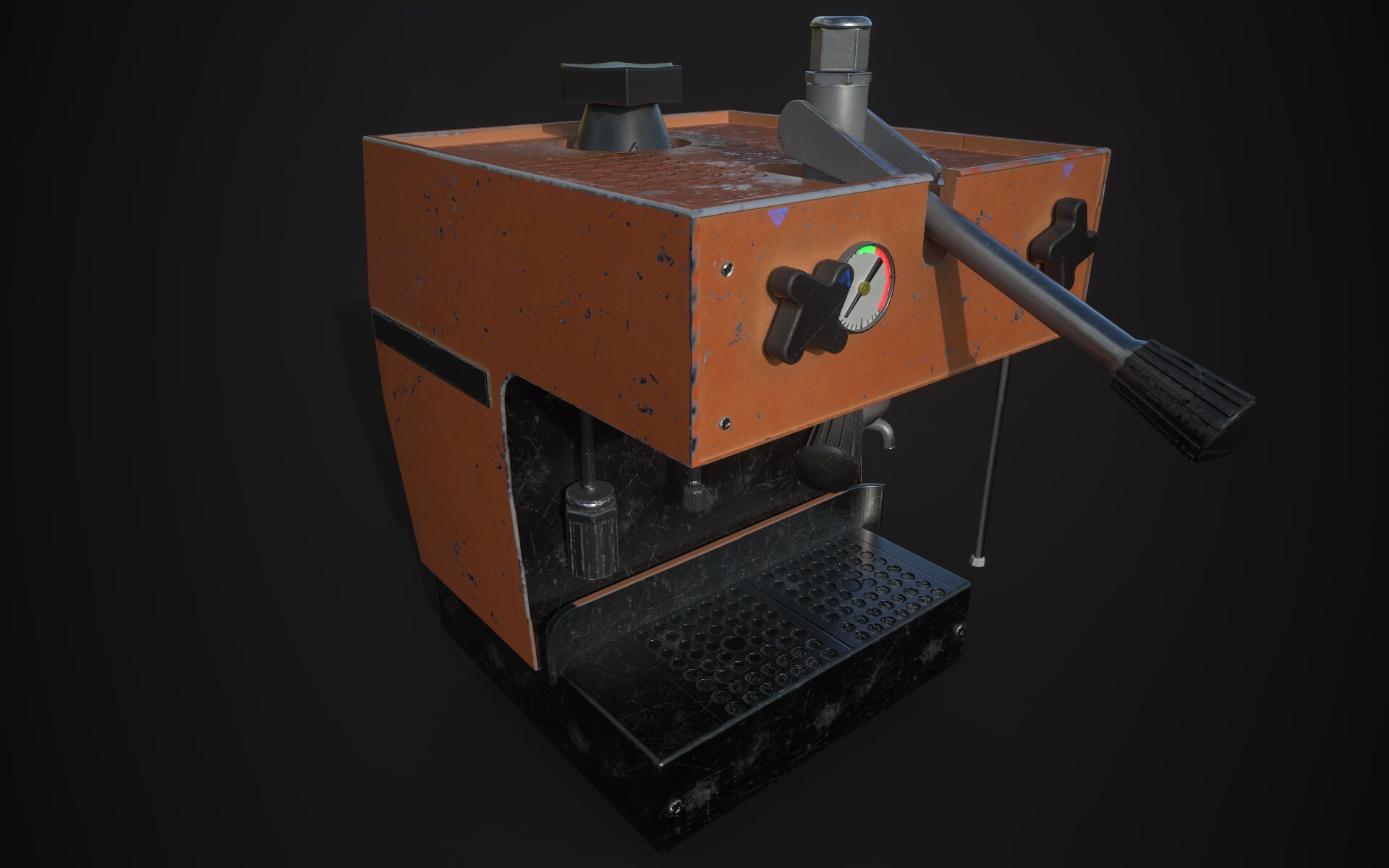 ArtStation - Old Coffee Machine