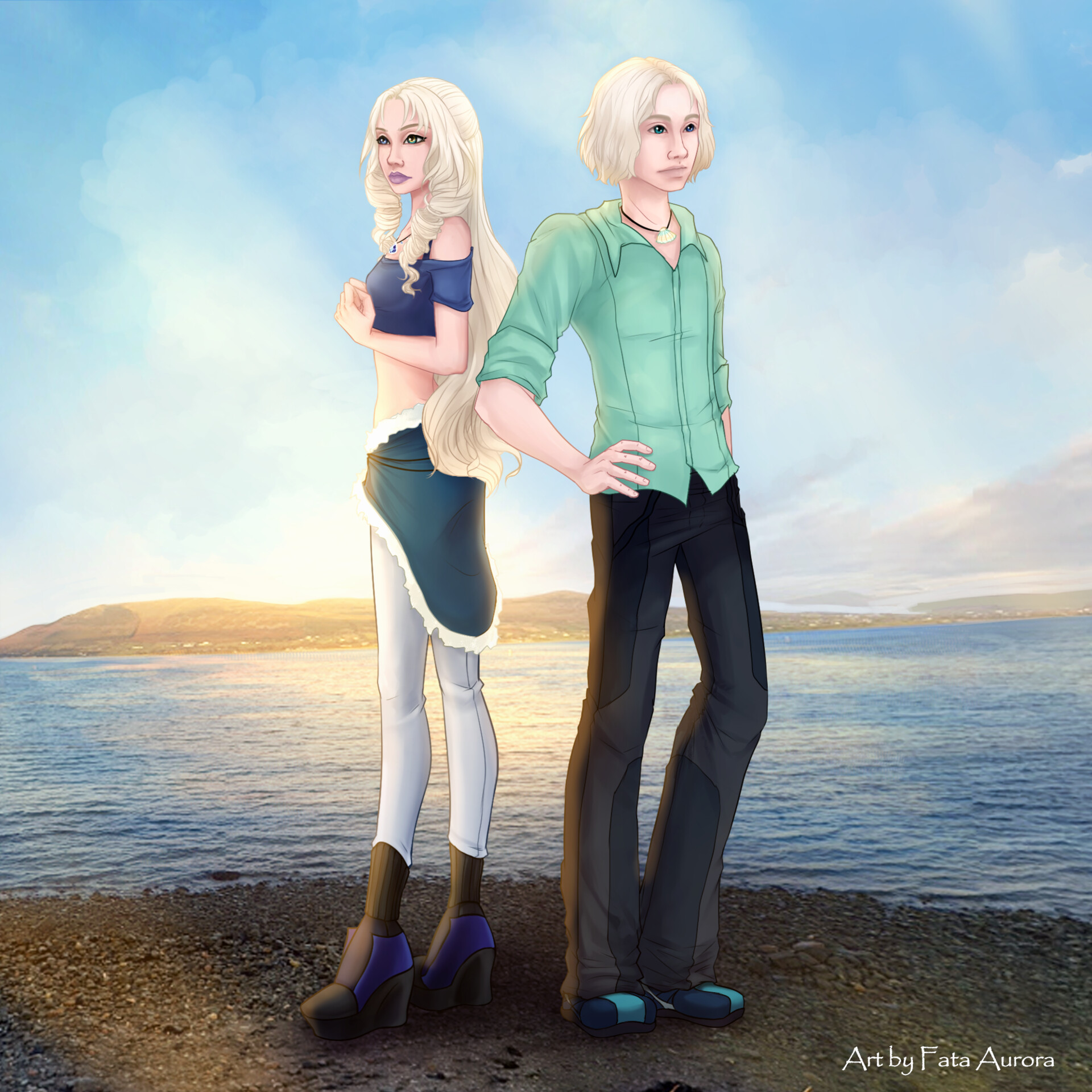 ArtStation - Glaciella and Cedric [2018]