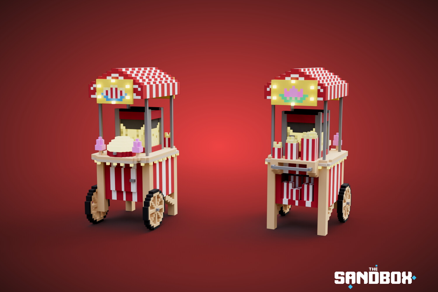 Candyh - Popcorn and Cotton Candy Stand (NFT)