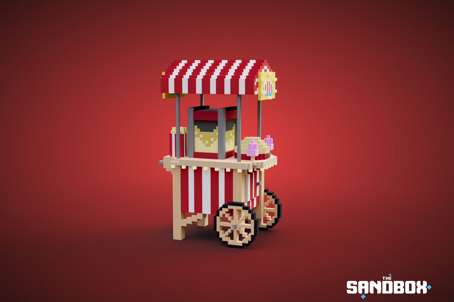 Candyh - Popcorn and Cotton Candy Stand (NFT)