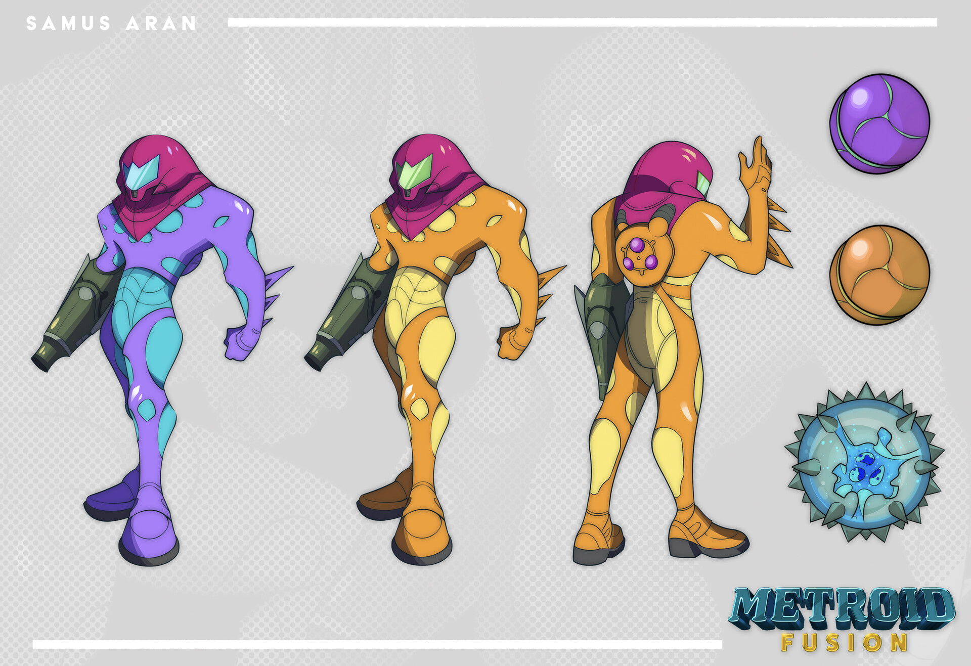 Samus Gravity Suit Fusion