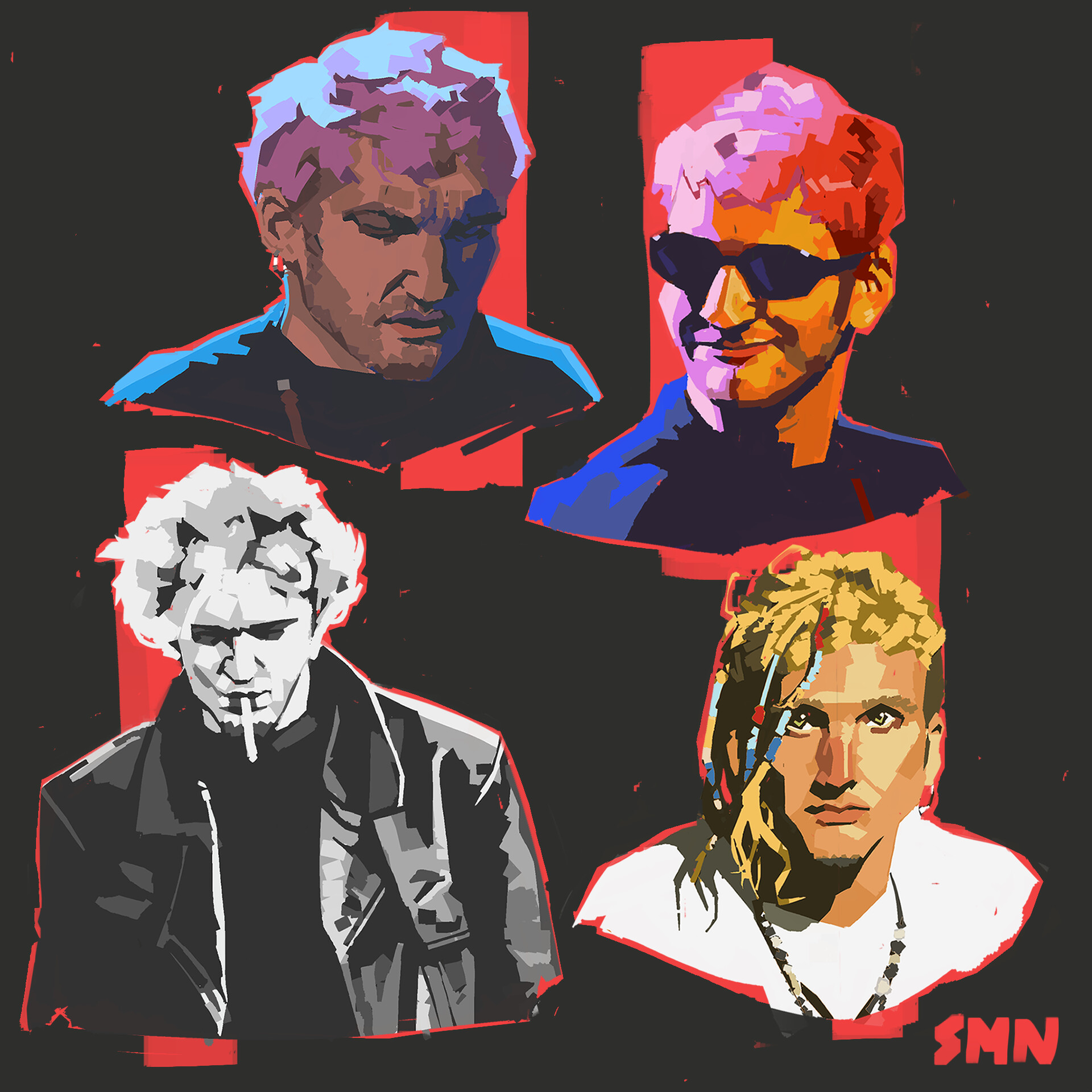 ArtStation - Portraits: Layne Staley