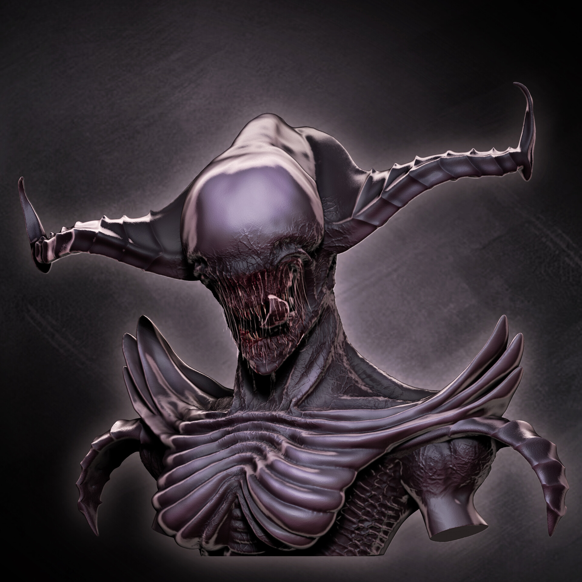 ArtStation - Female Alien Concept