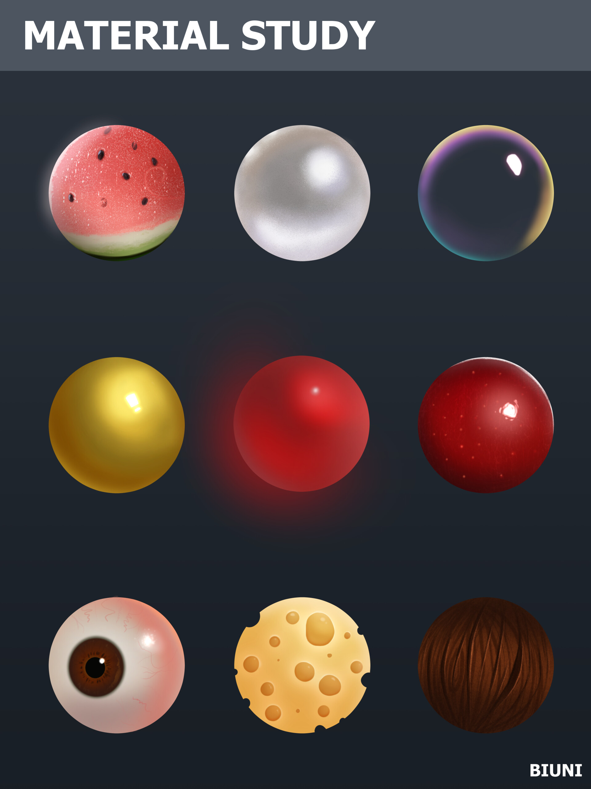 ArtStation - Material study