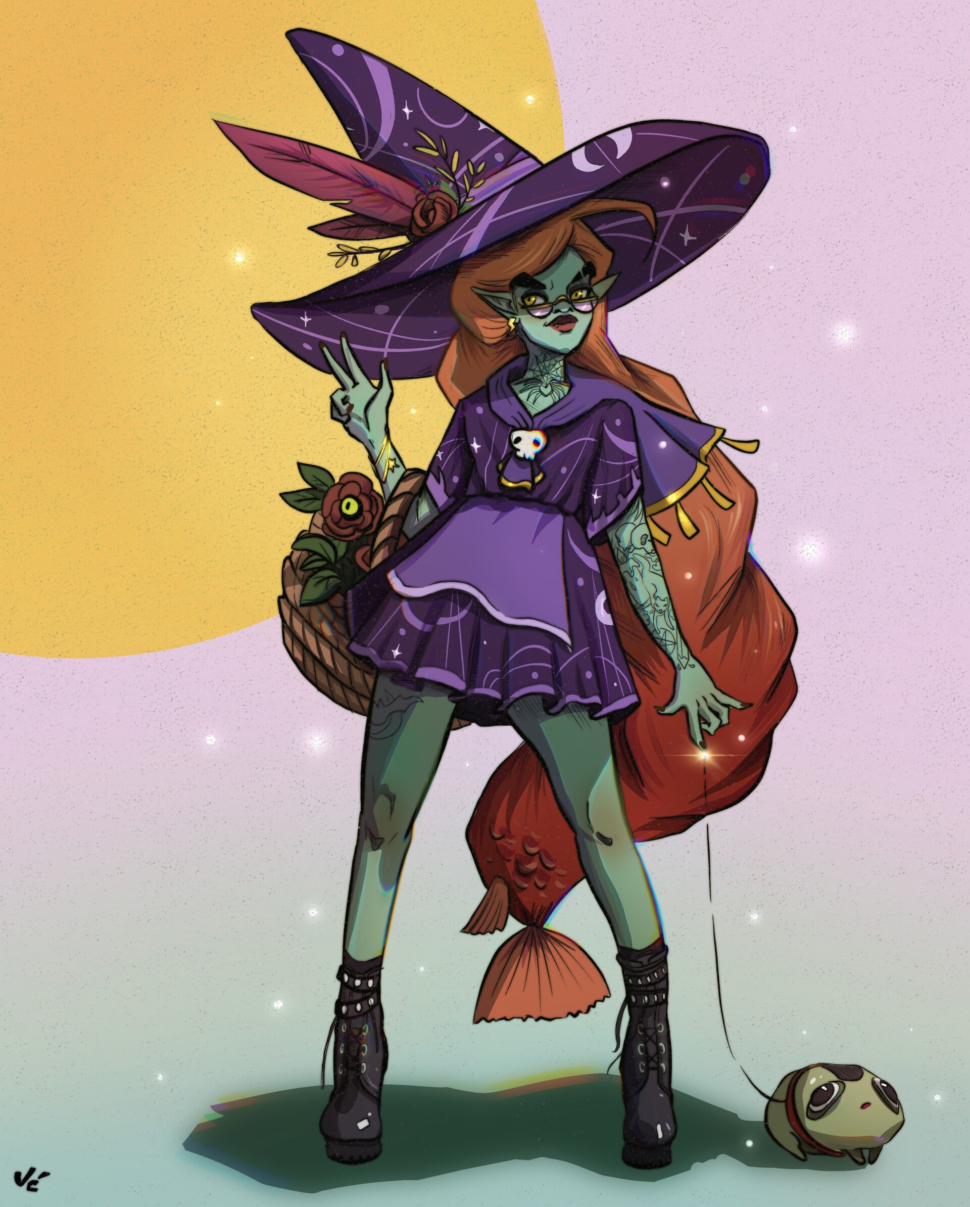 ArtStation - Modern witch