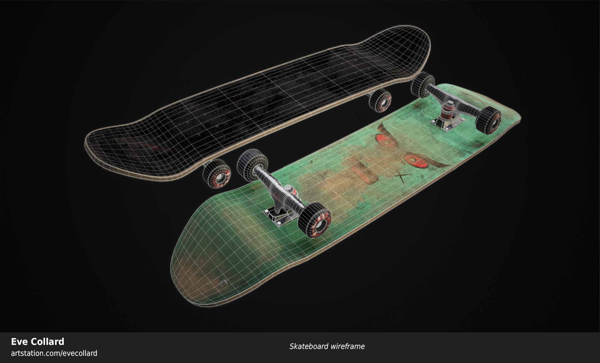 Eve Collard - Skateboard