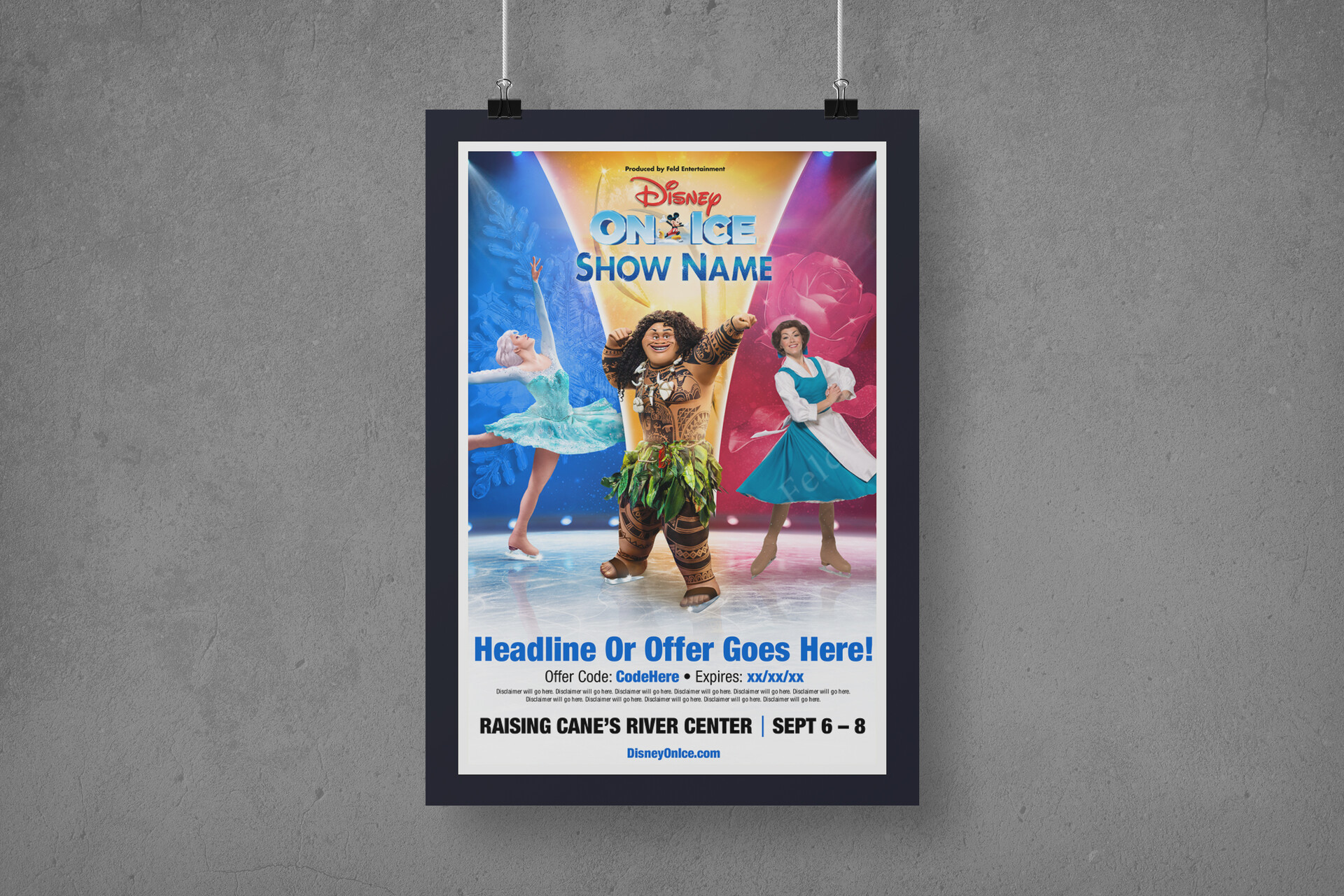 ArtStation - Disney On Ice Campaign Concept