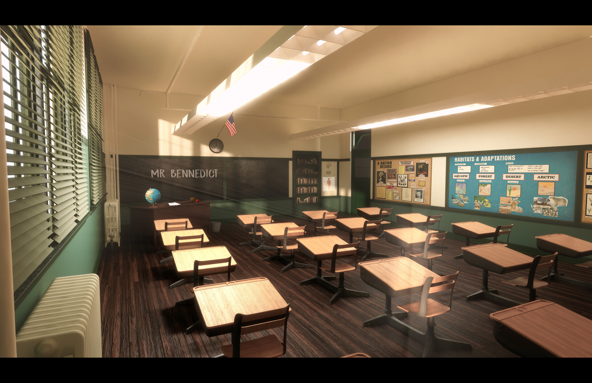ArtStation - Class Room