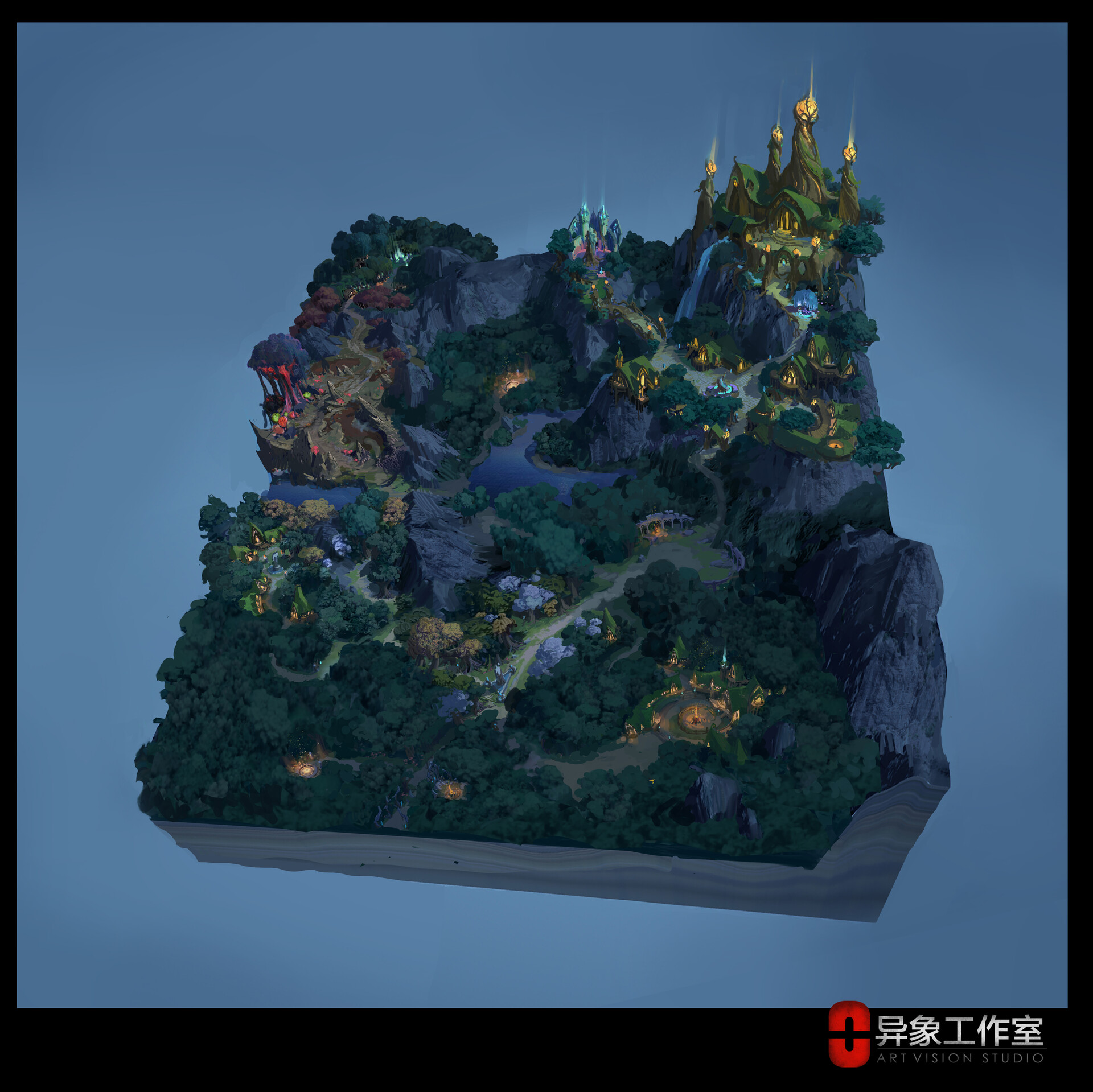 ArtStation - map design