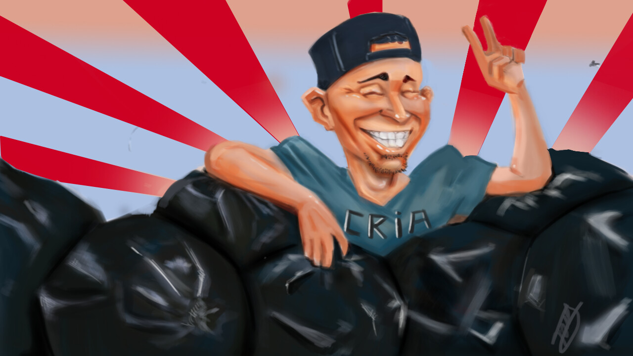 ArtStation - PROJETO PESSOAL fan thumbnail streamer SMURFDOMUCA