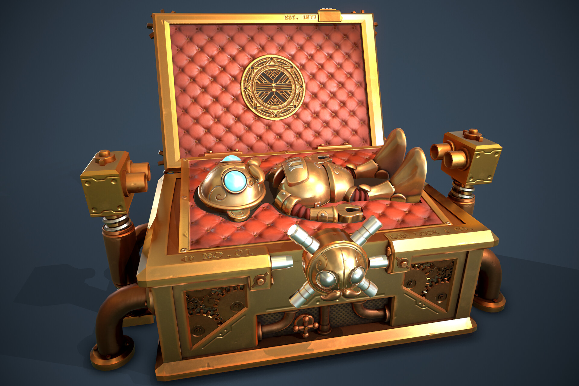 ArtStation - The Steampunk Vault