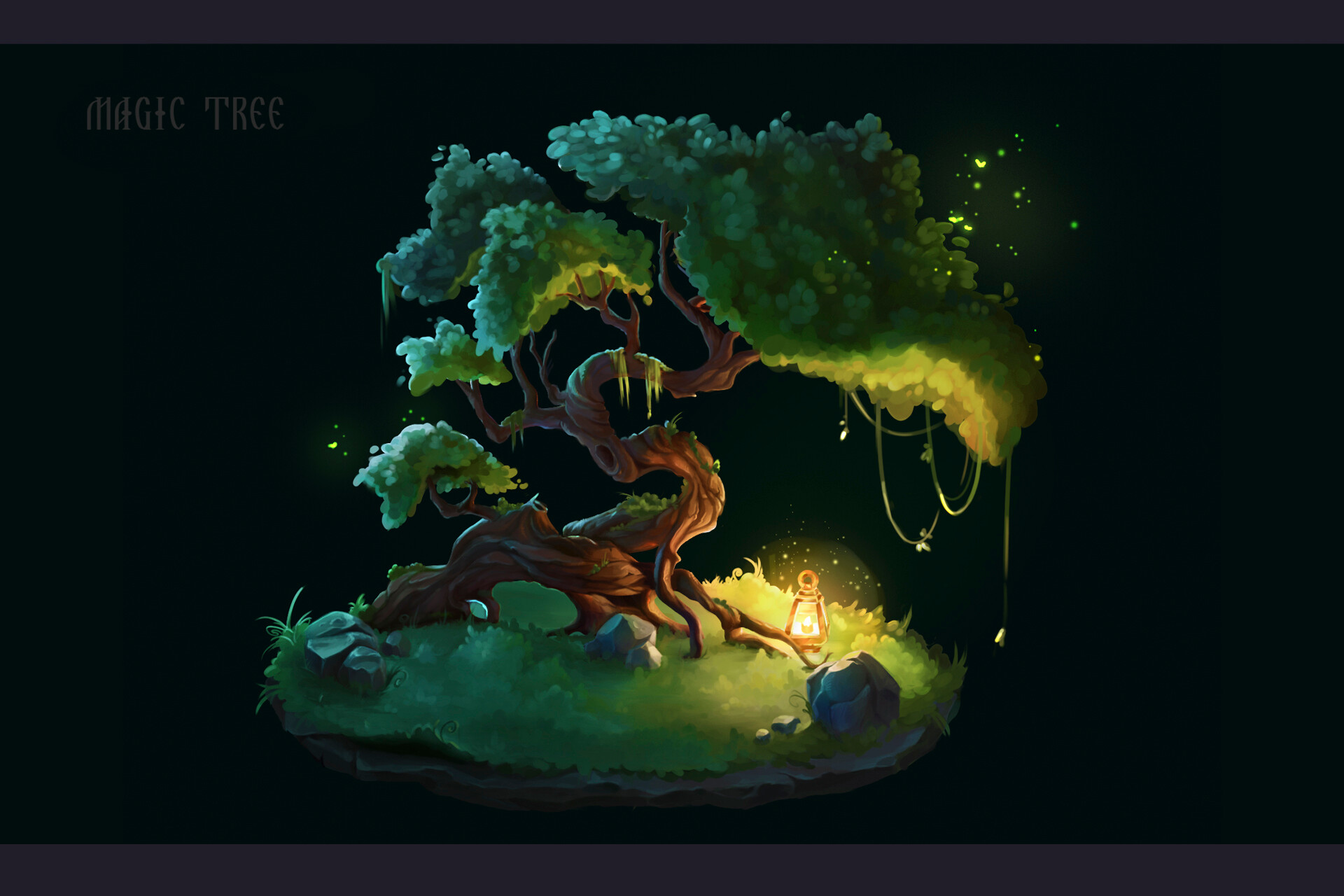 ArtStation - Magic tree