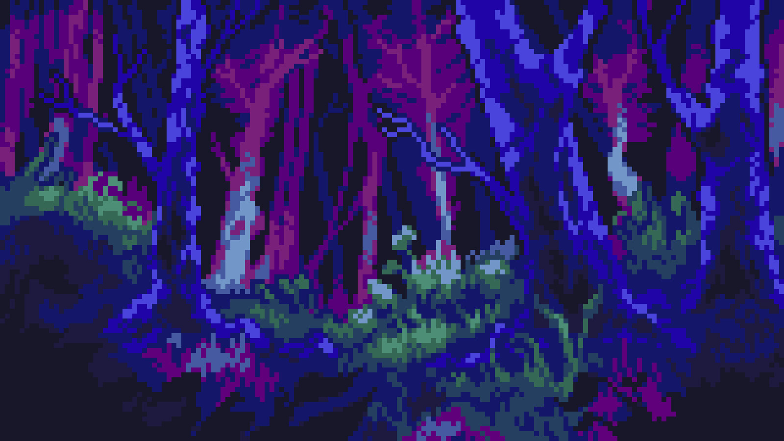 ArtStation - Pyrefly Forest - OMORI fan art