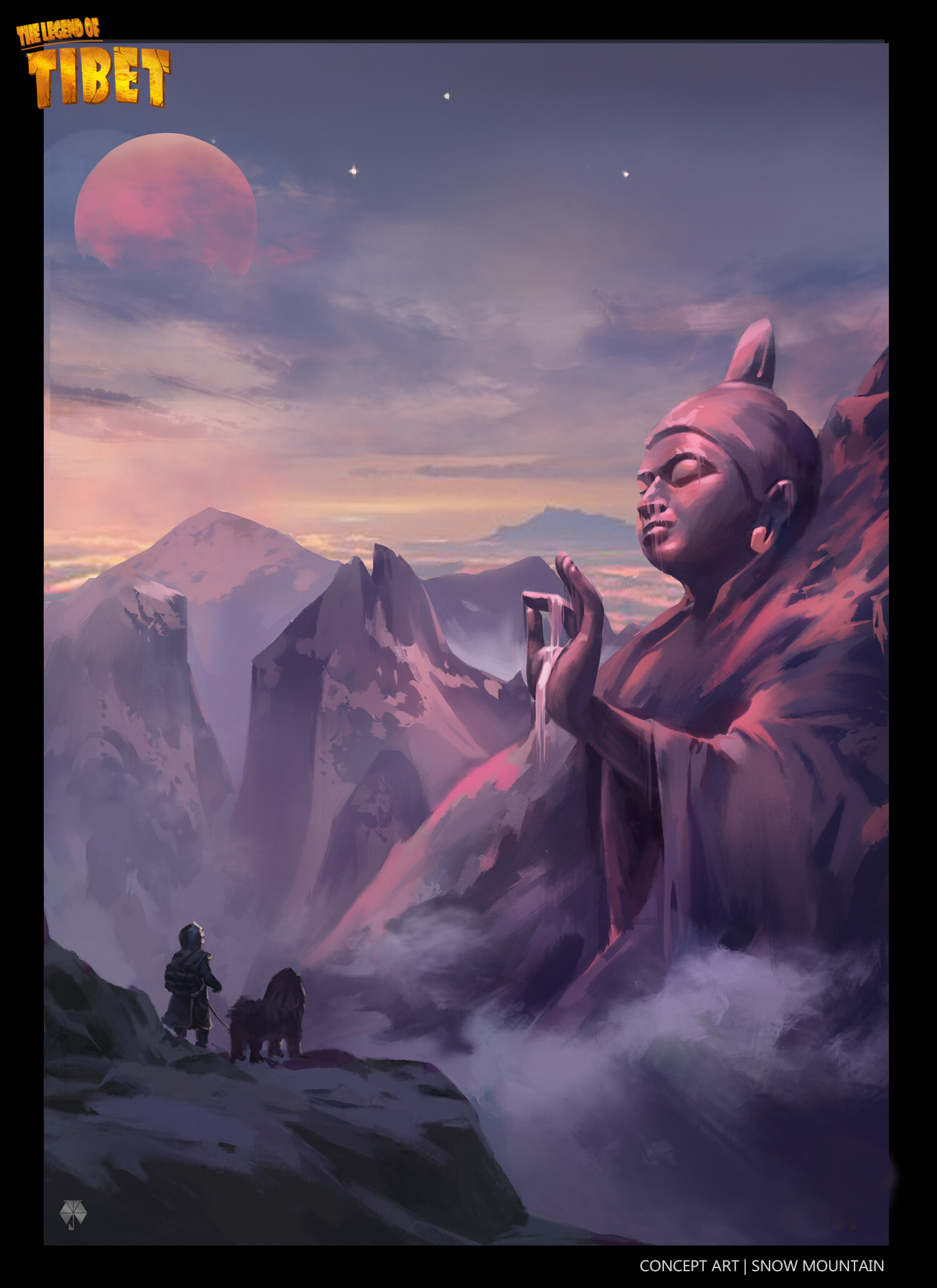 ArtStation - Personal Work : The Legend of Tibet