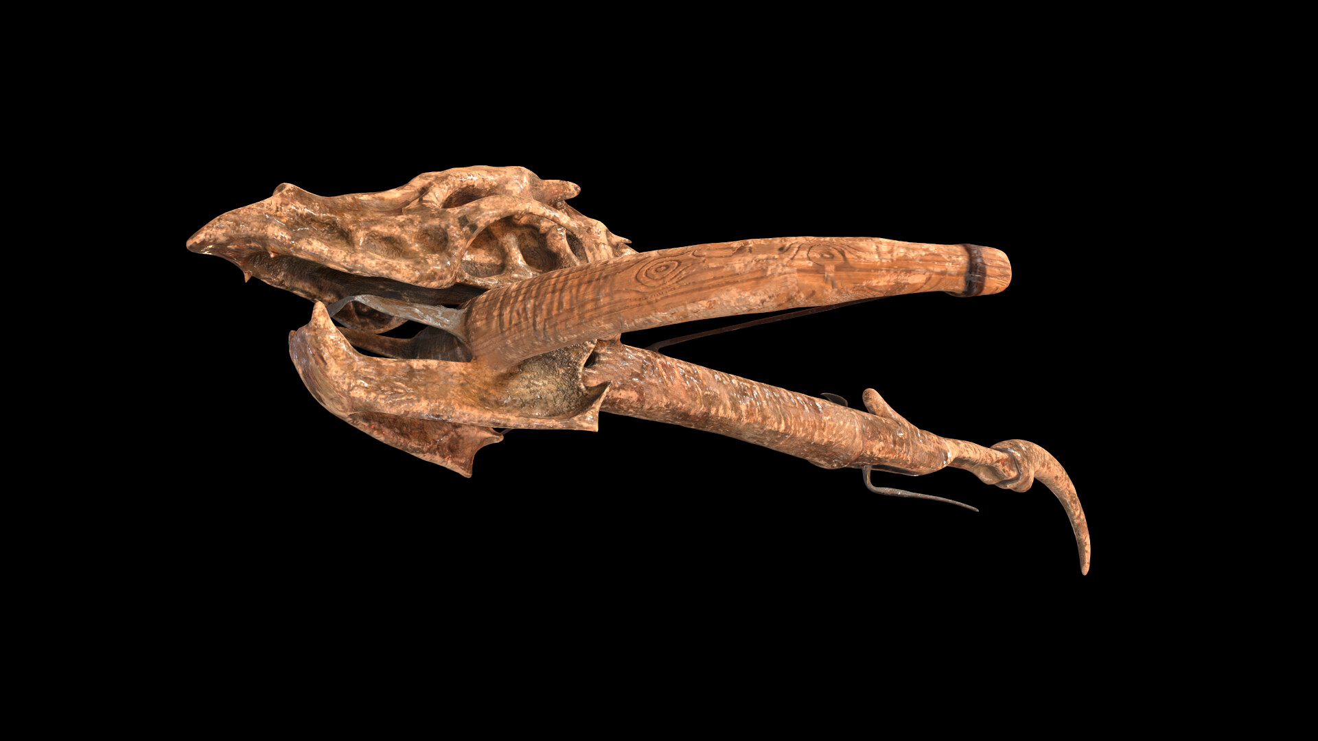 ArtStation - Boar-Skull Crossbow