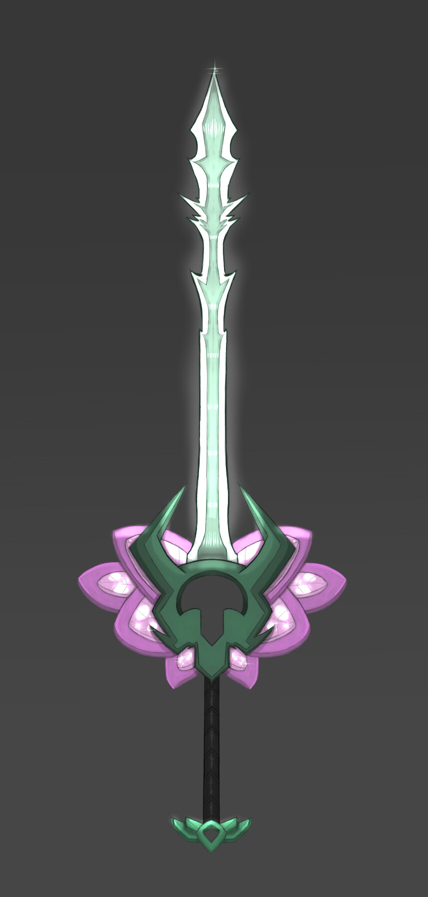 ArtStation - Blooming Scarab Sword