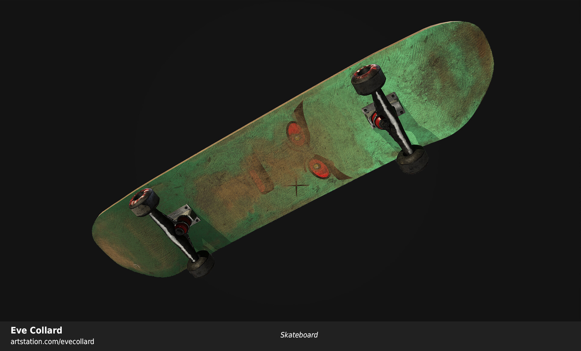 Eve Collard - Skateboard
