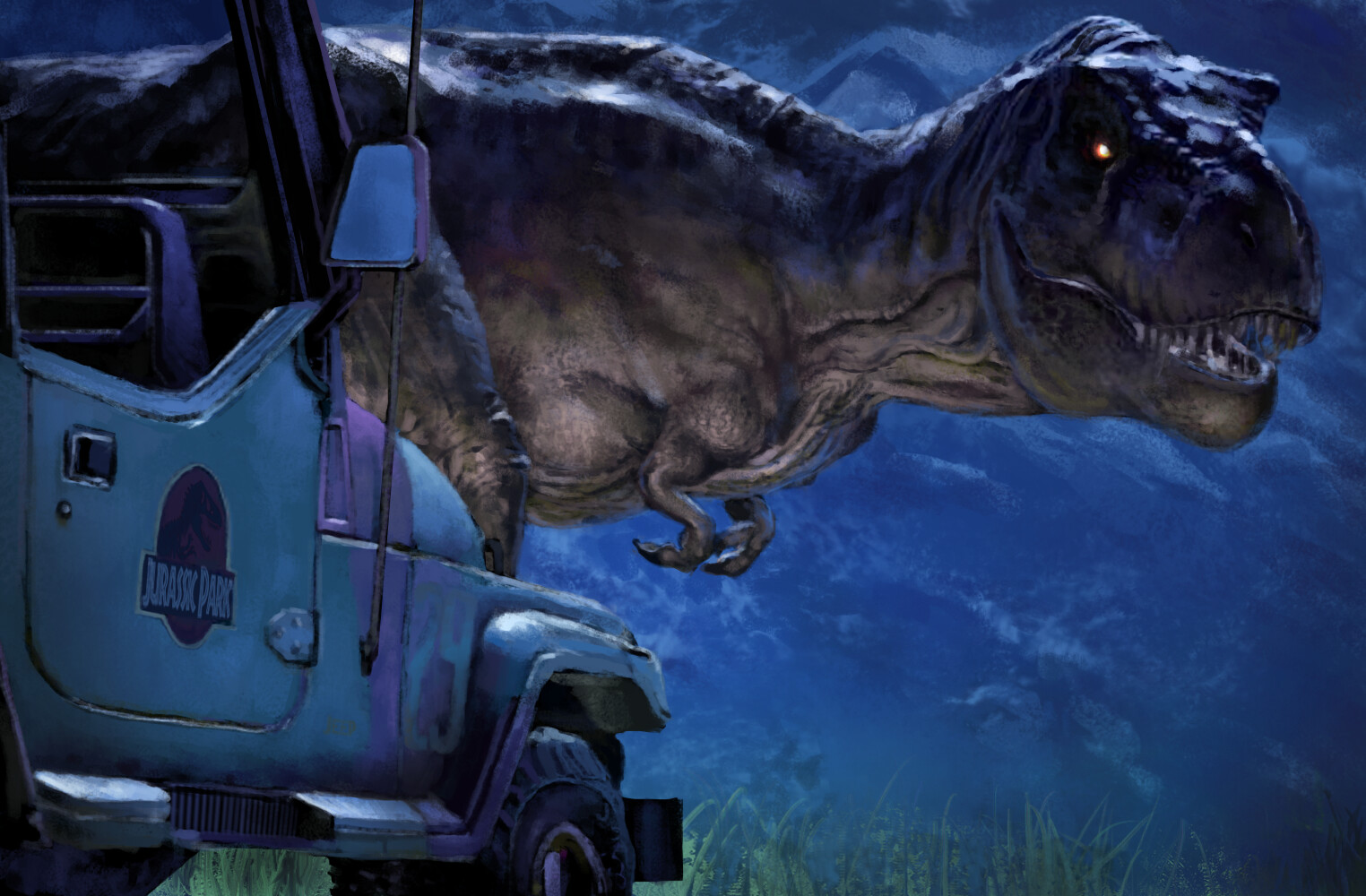 ArtStation - T rex Study