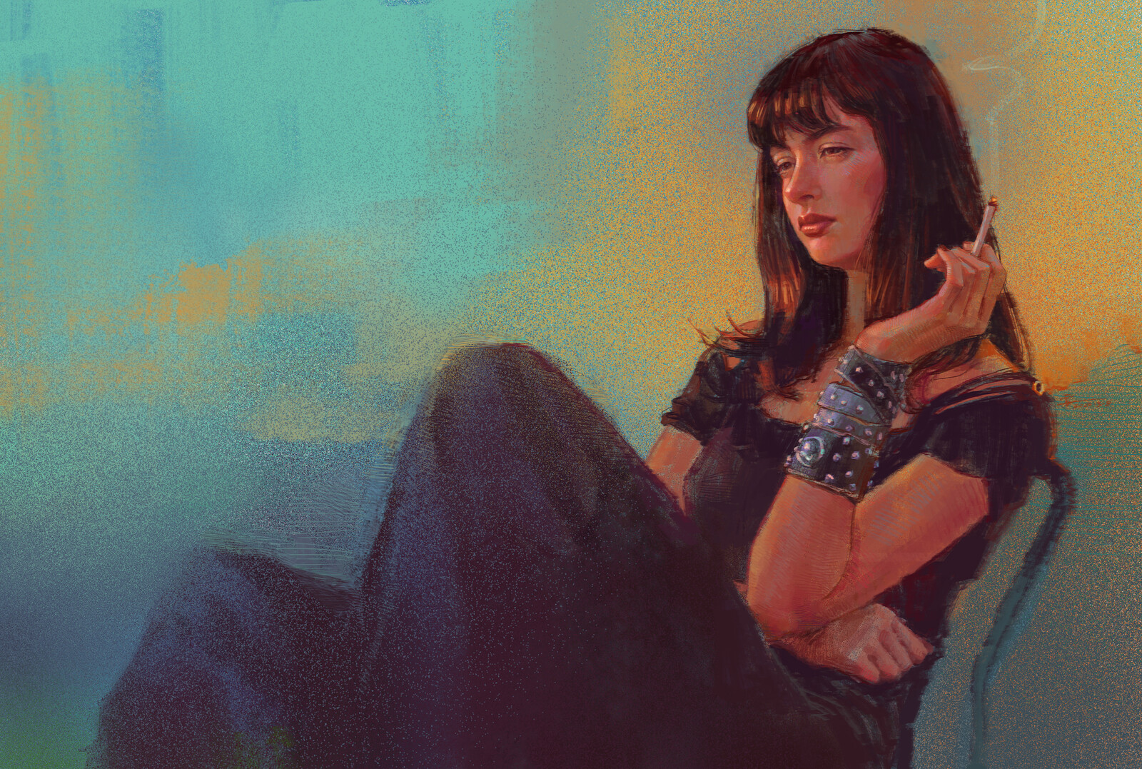 Kwang Tatt Yang - My Baby Blue Series- Dear Jane...