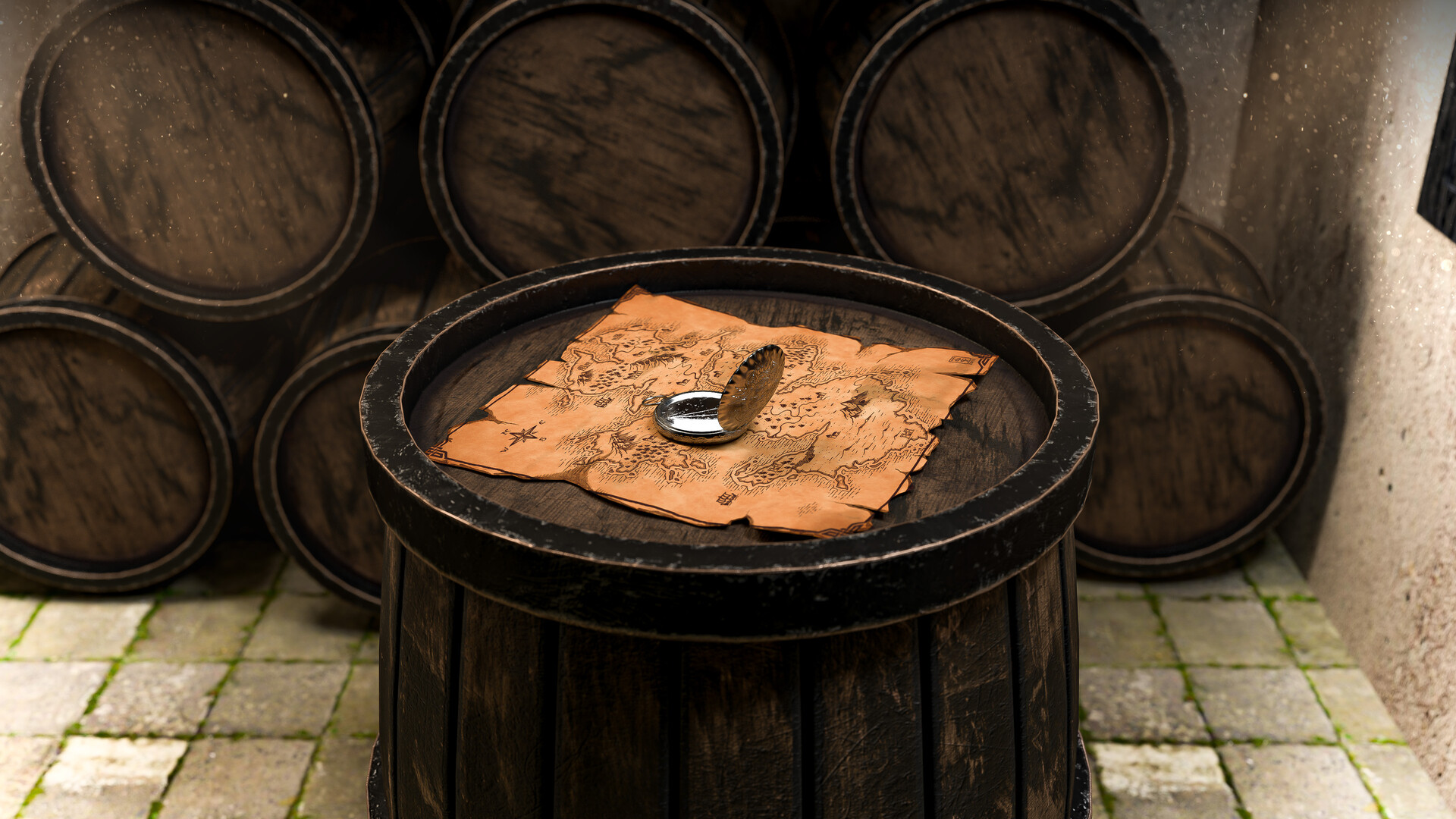 ArtStation - The Treasure Map