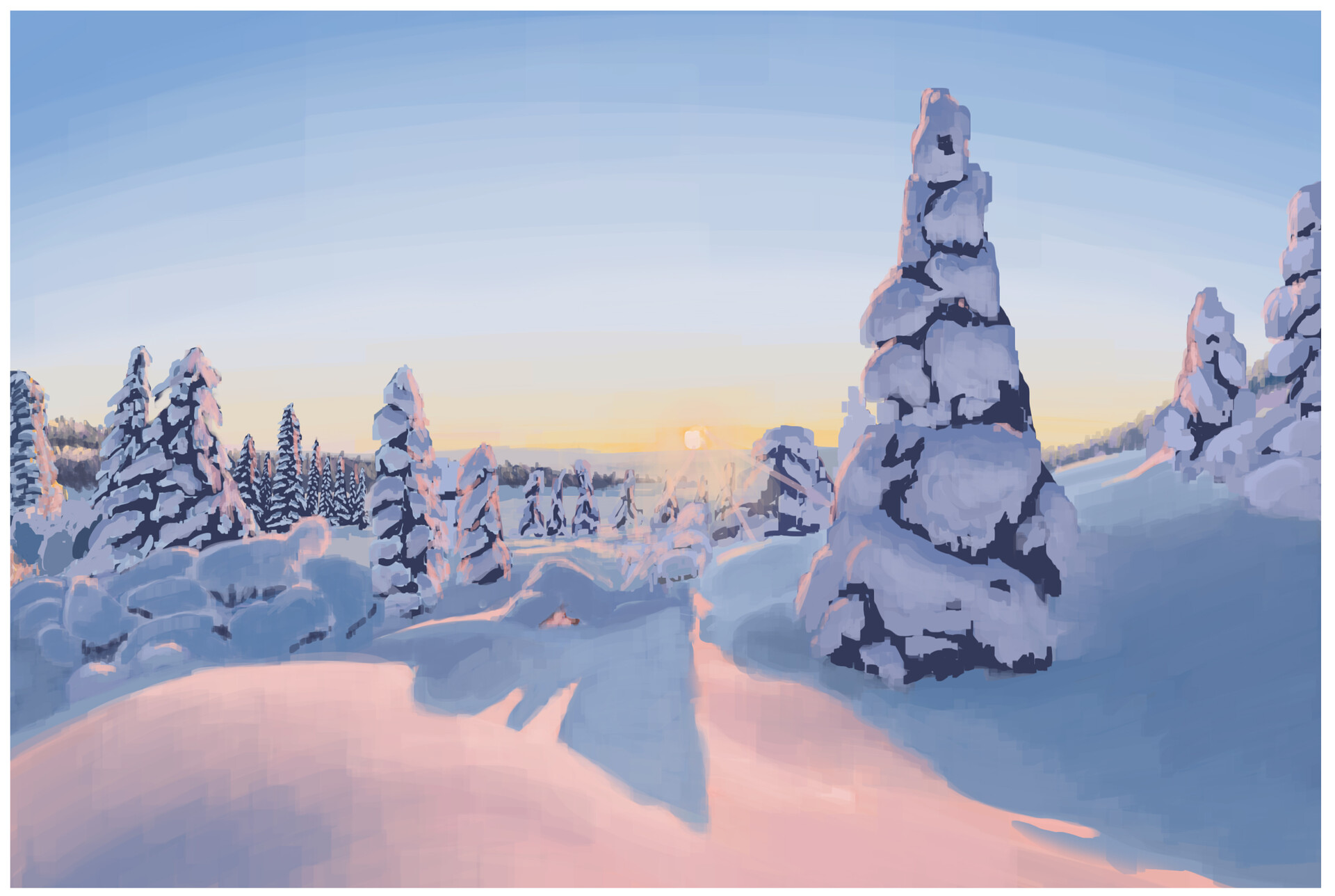 ArtStation - Colour Study