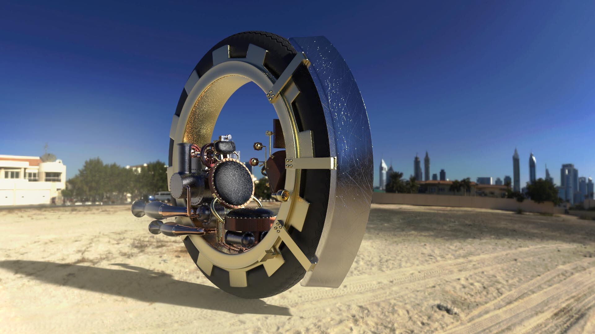 ArtStation - Monowheel Project