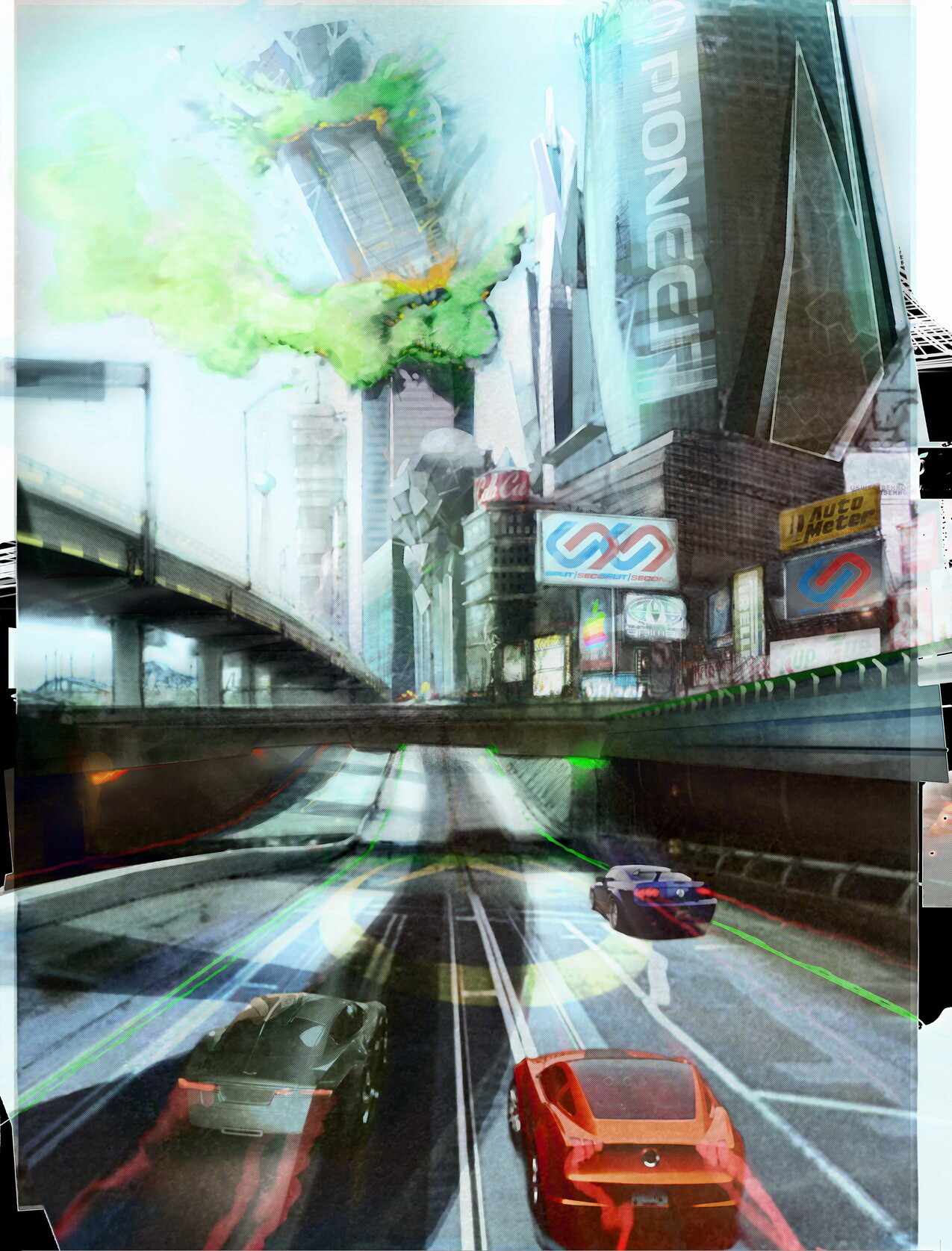 ArtStation - Split/Second : Velocity - video game pre production concept art