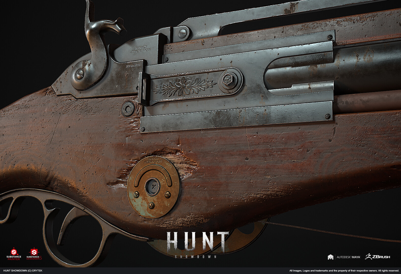 ArtStation - Harpoon Gun - Hunt Showdown (PC)