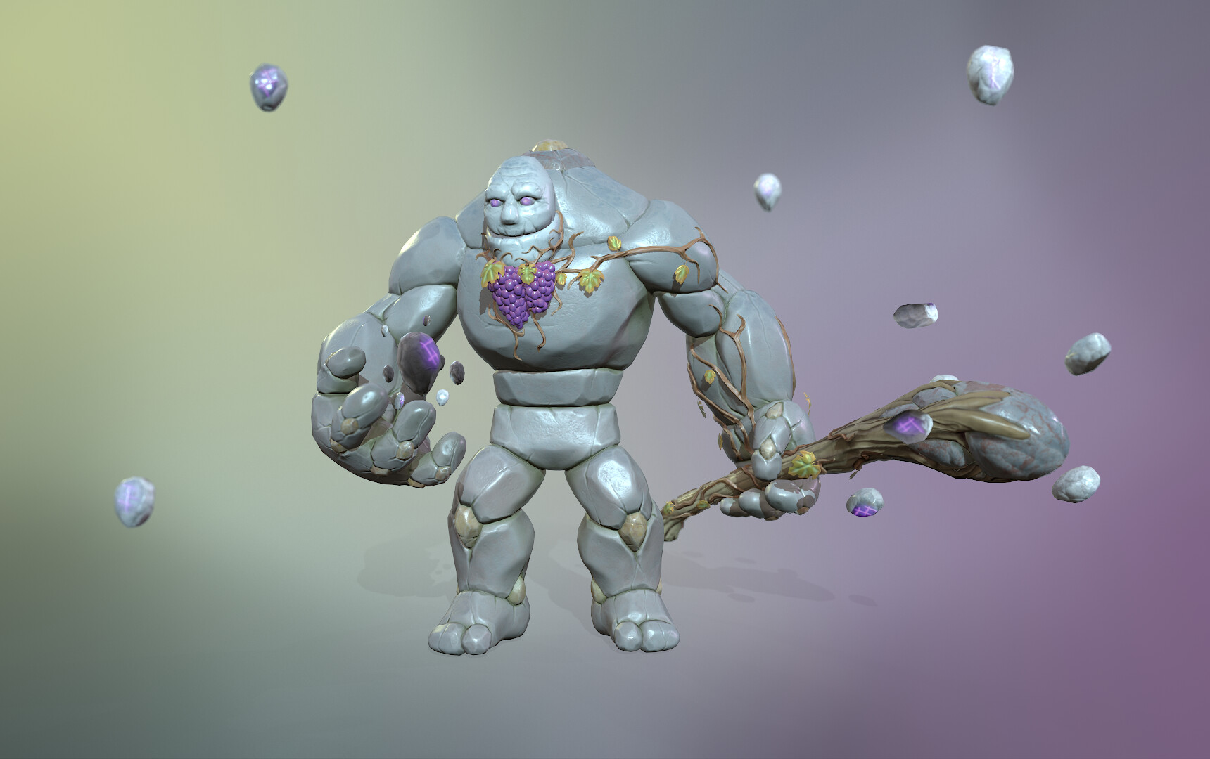 ArtStation - Stone golem