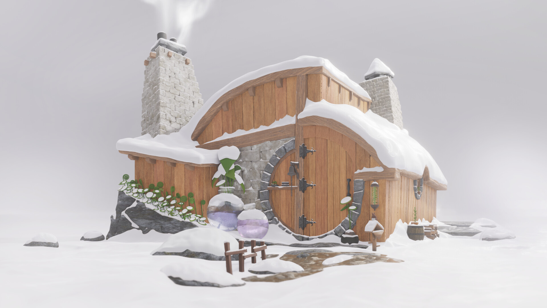 ArtStation - Wizard's House