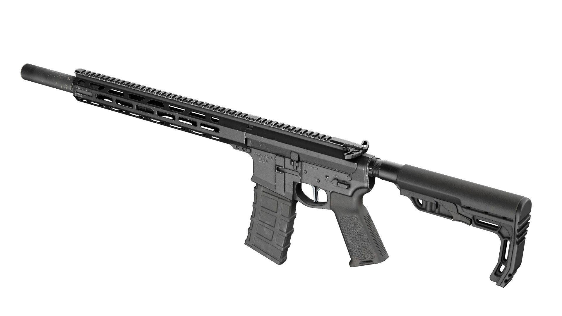 Erik Sturgis (Stellar Works) - Custom Game ready AR-15 | Course Content