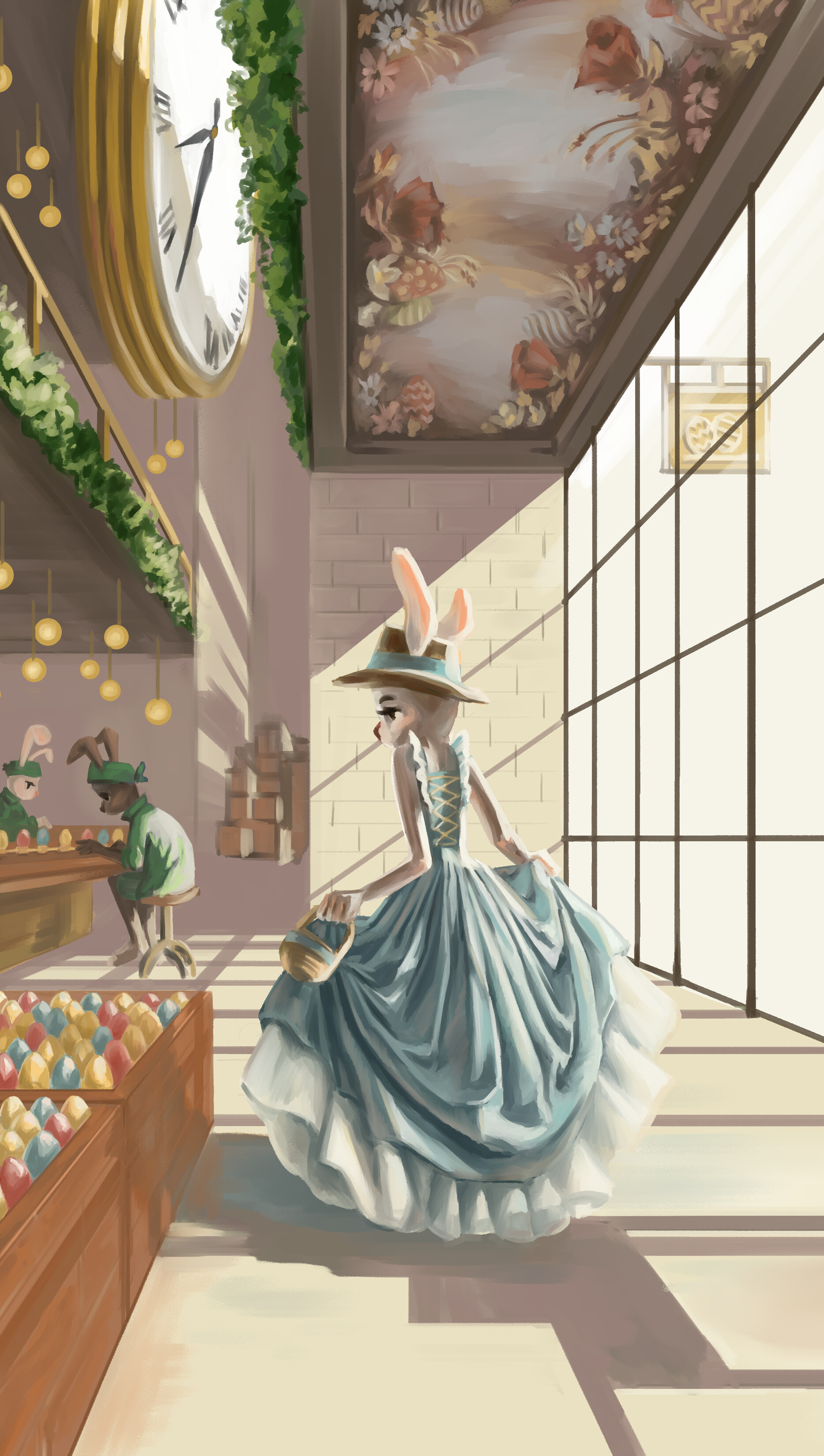 ArtStation - Easter egg factory