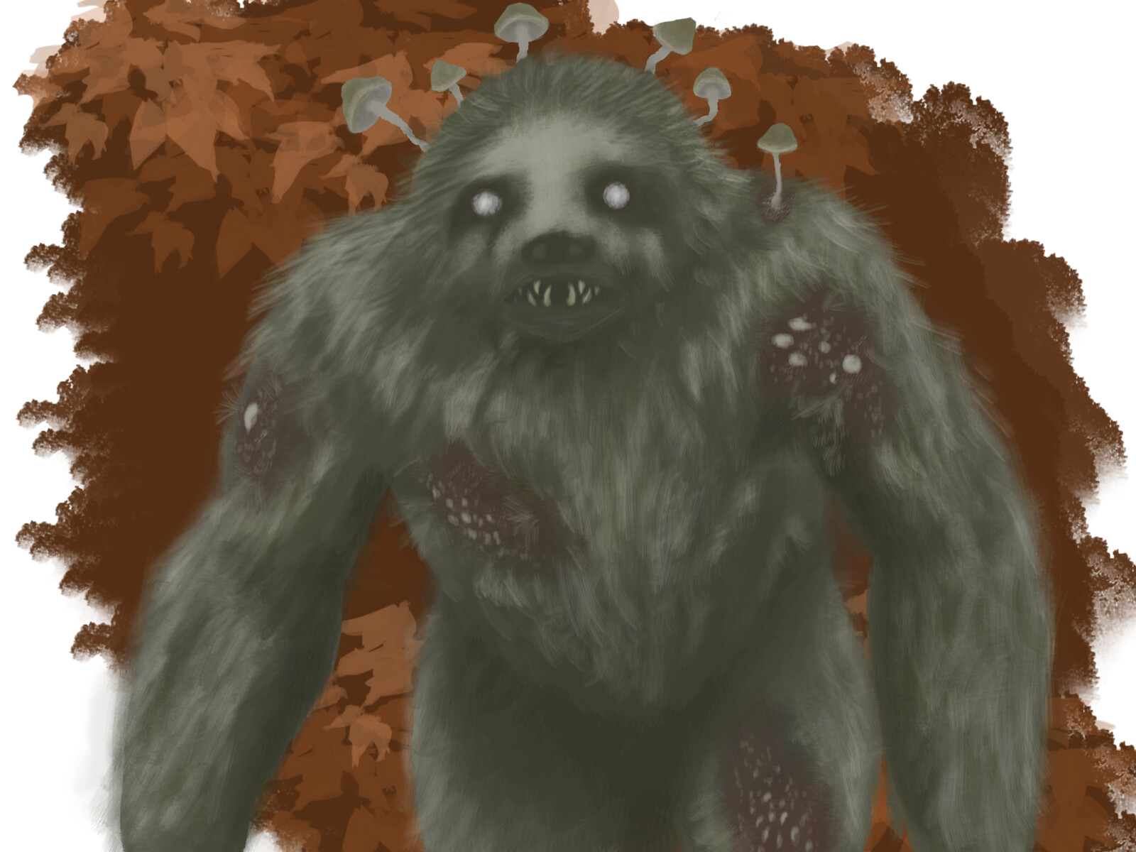 Holly Bee - Mega Sloth Fanart