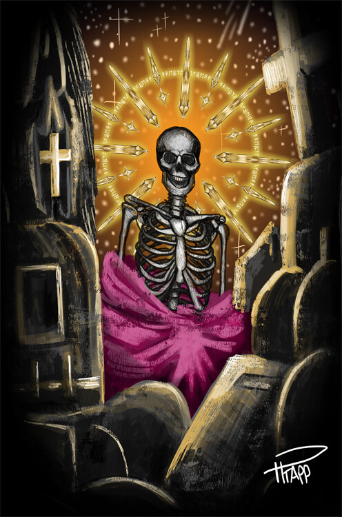 ArtStation - Celestial skelly