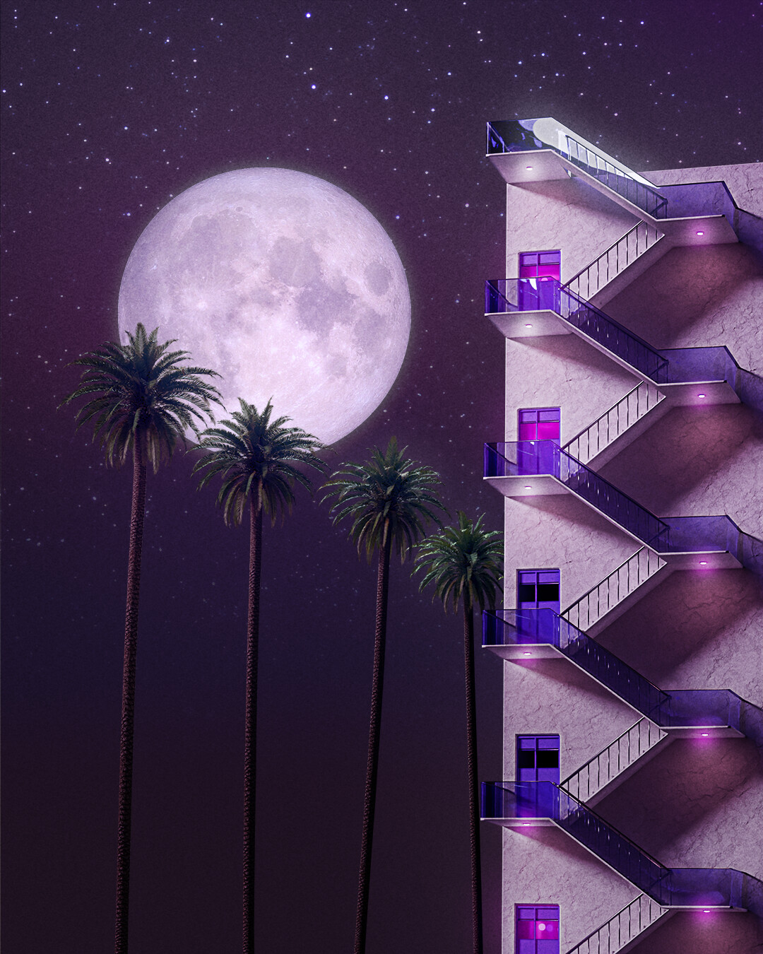 ArtStation - Dream Escape ~ Night