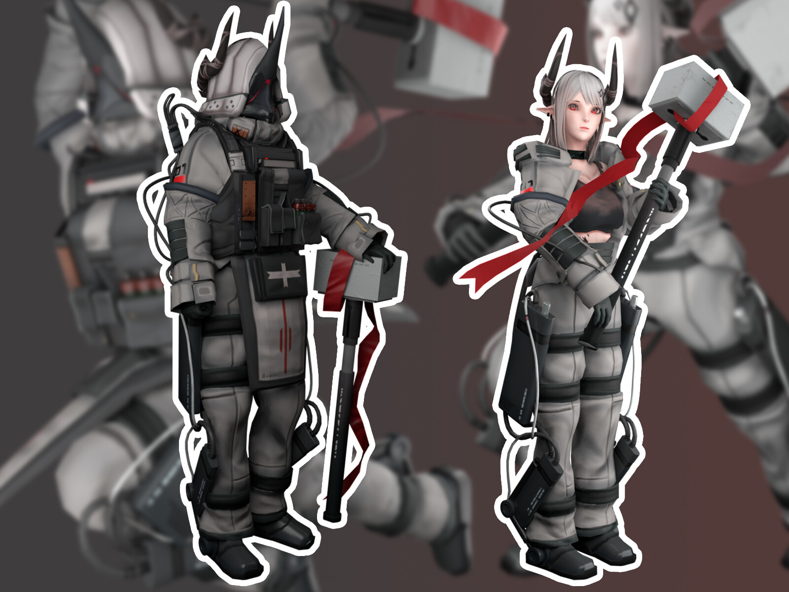 Sasara - Arknights Mudrock