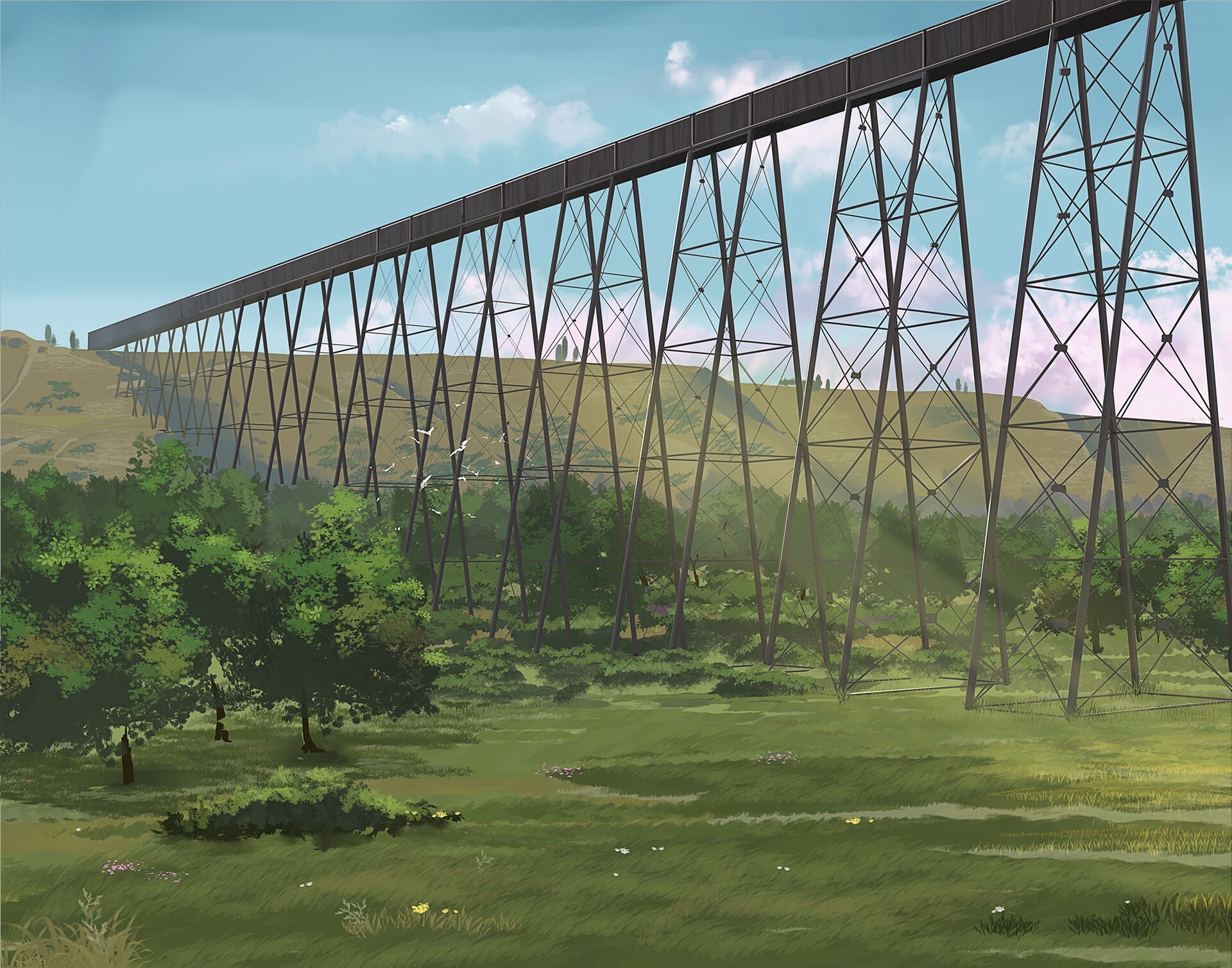 ArtStation - Lethbridge Viaduct