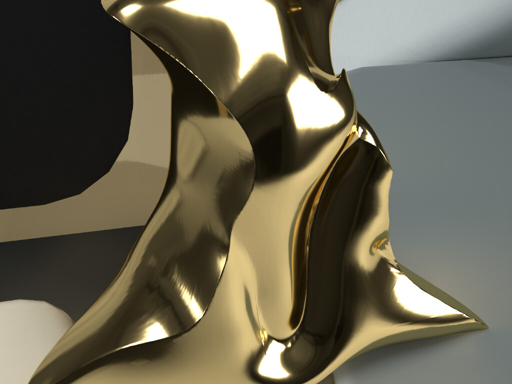 ArtStation - Gold Study in ZBrush