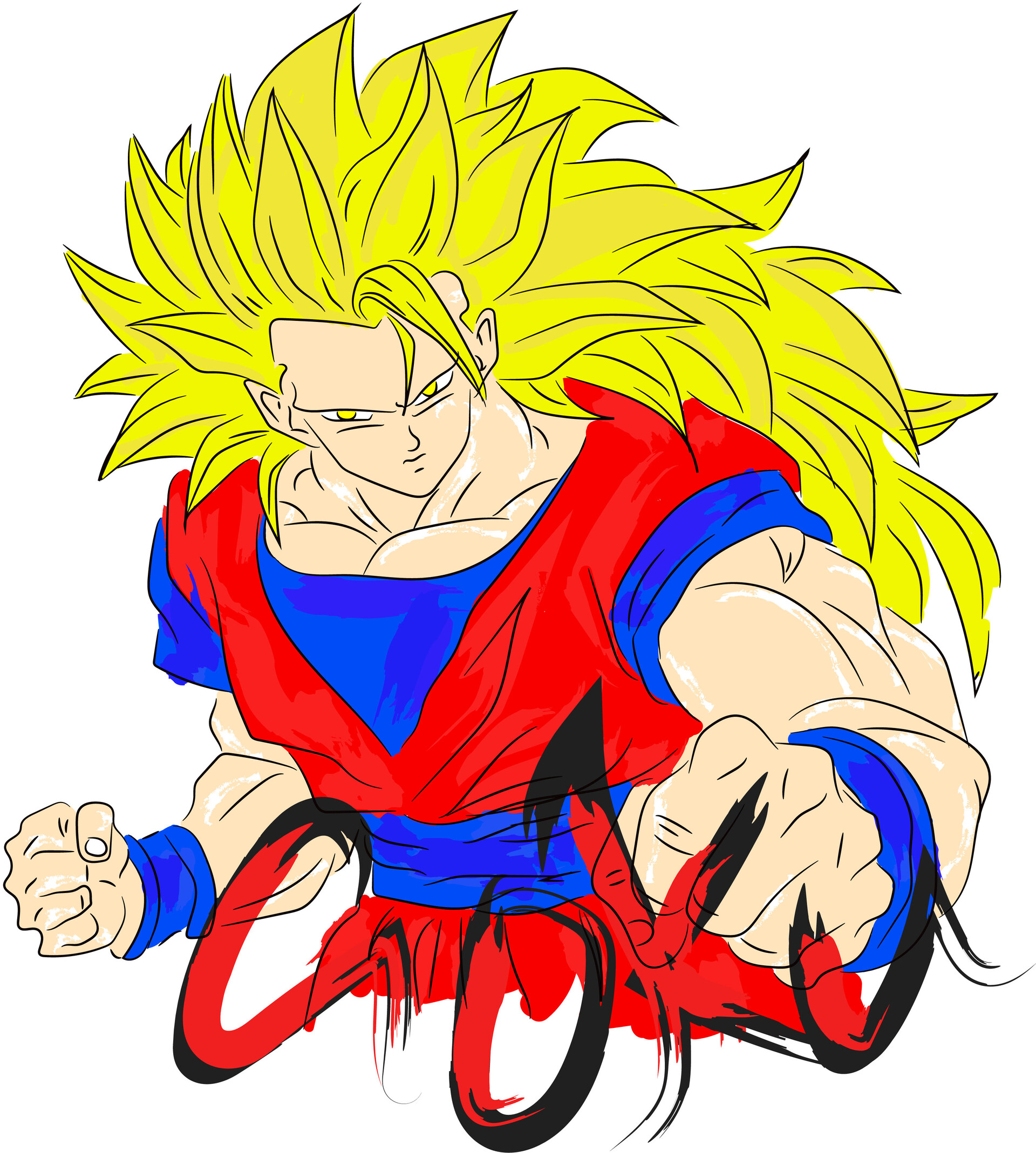 ArtStation - GOKU SS3