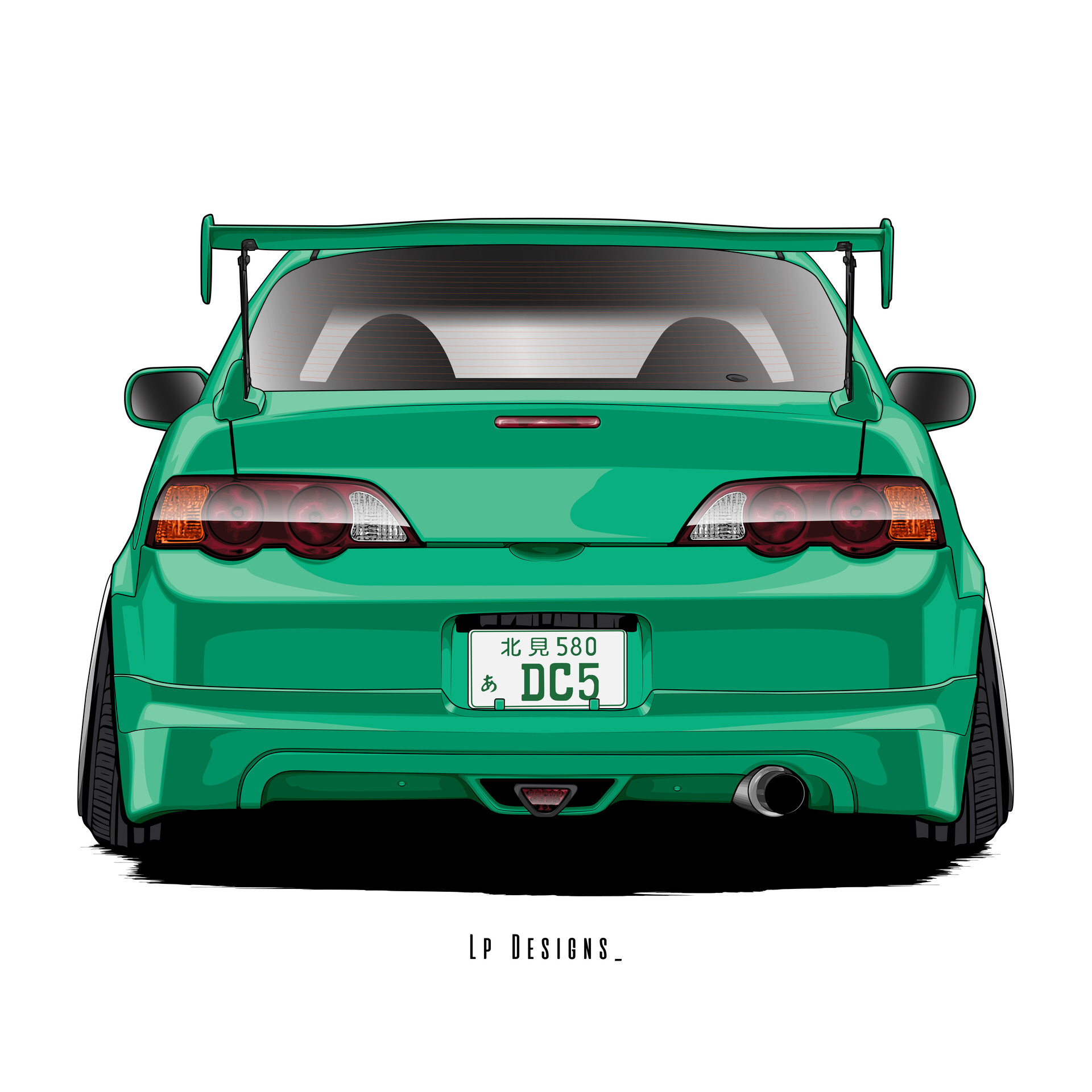 ArtStation - Honda Integra Dc5