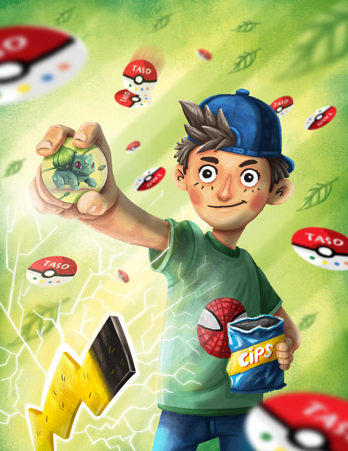 ArtStation - Childhood - Pokemon Taso