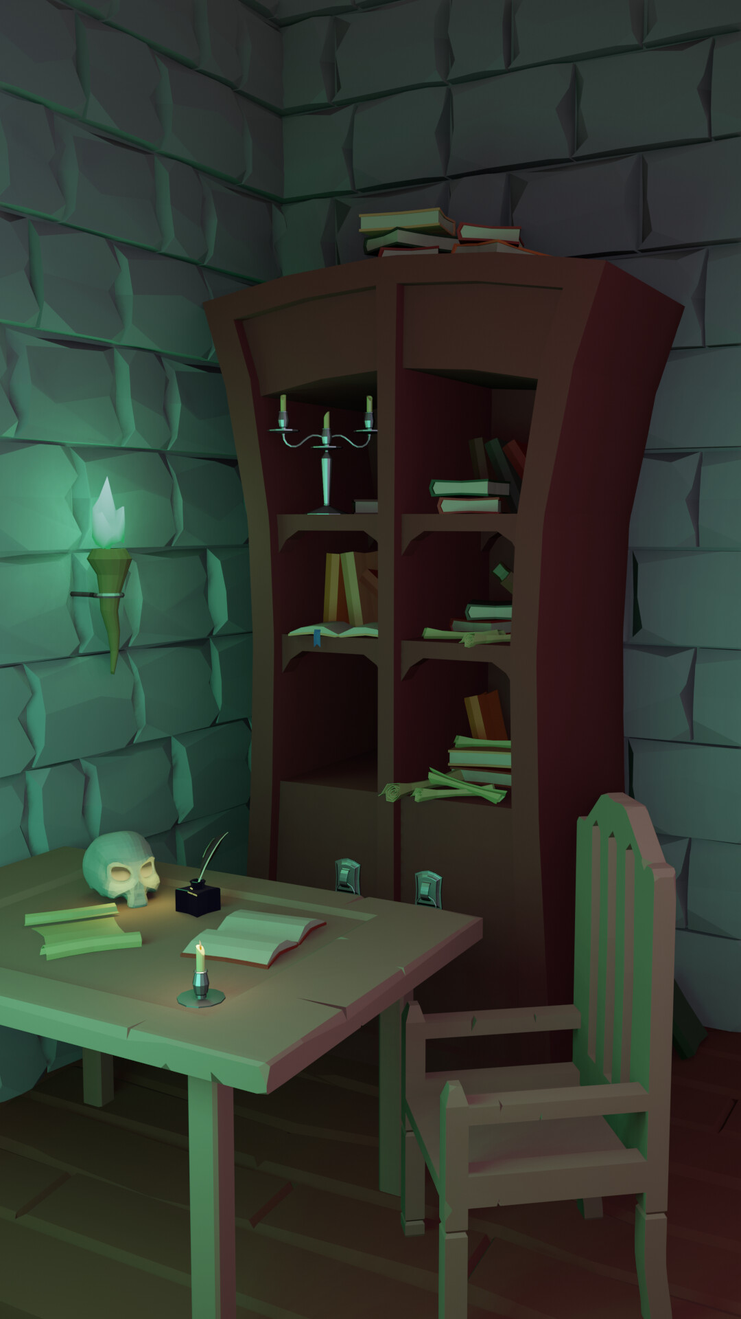 ArtStation - Magician Library