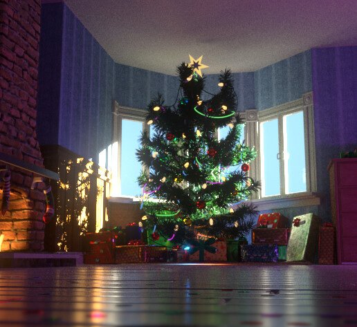 ArtStation - Lighting Challenge #13: Christmas