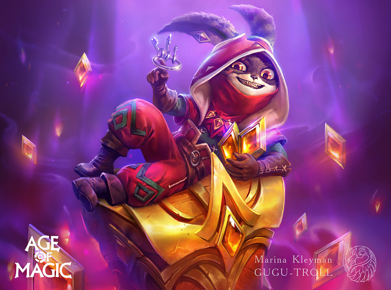 Marishka Kleyman - Age of Magic - illustrations for community