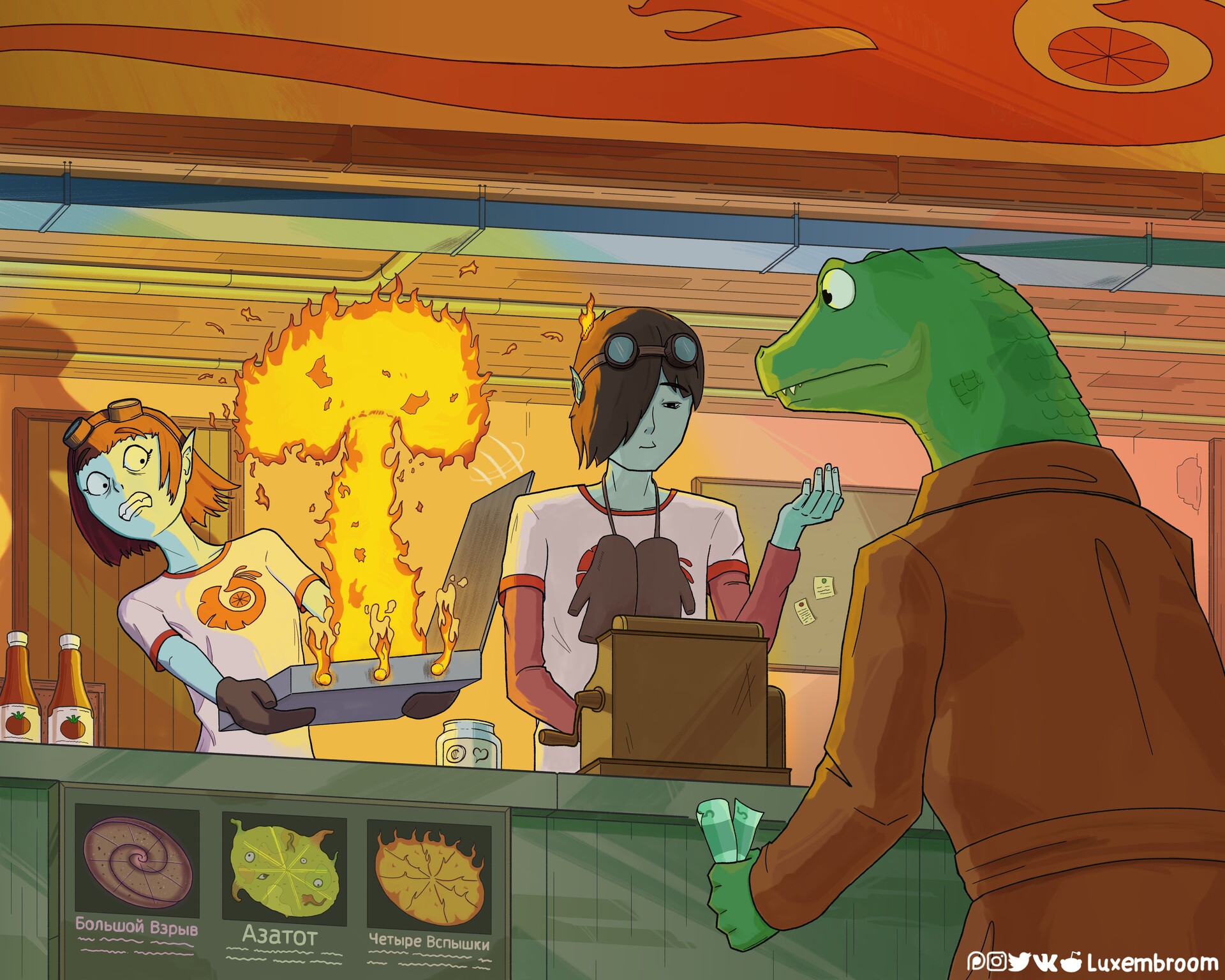 ArtStation - Pizza from Zhar Ptitsa