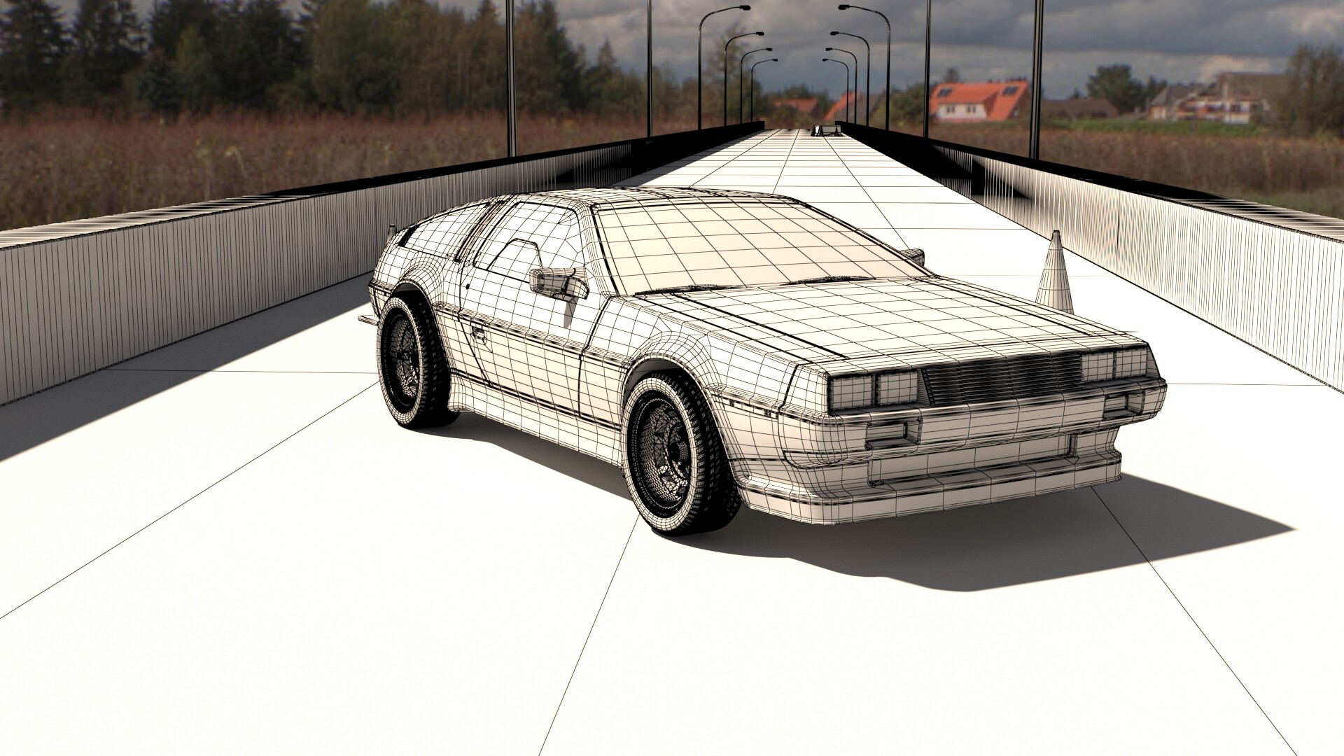 Ravi Sanker - Delorean/Deluxo 3d Showcasing