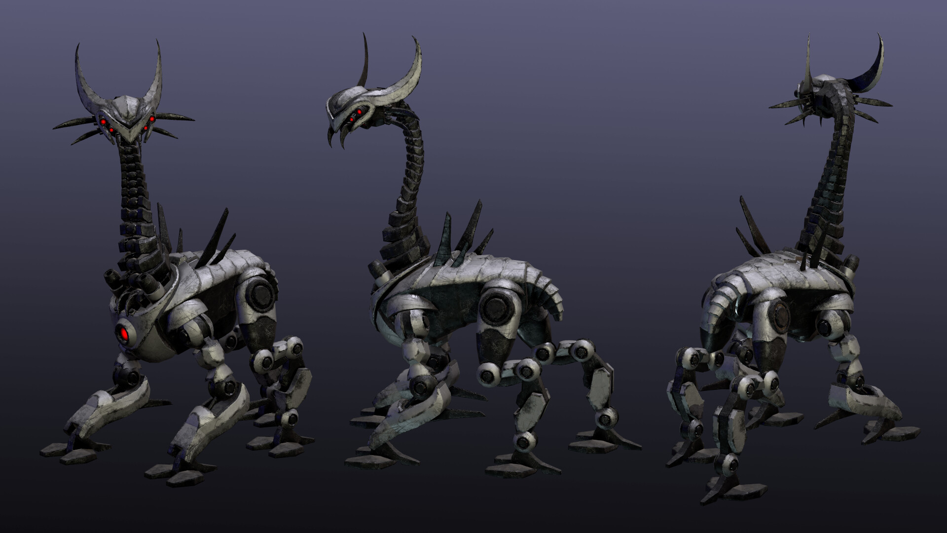 ArtStation - Create 6 robotics enemies for the game - 2